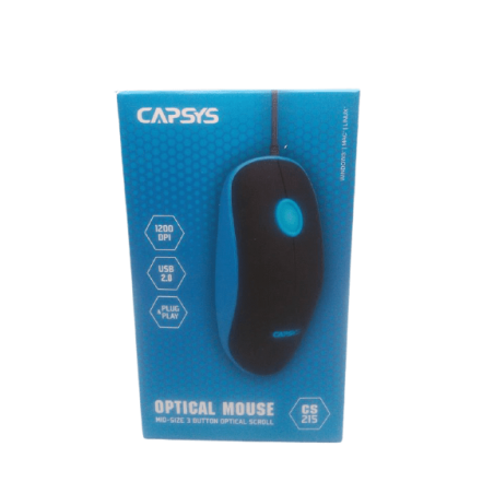 SOURIS USB LUMINEUSE CAPSYS CS215