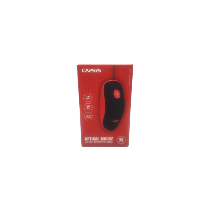 SOURIS USB LUMINEUSE CAPSYS CS215