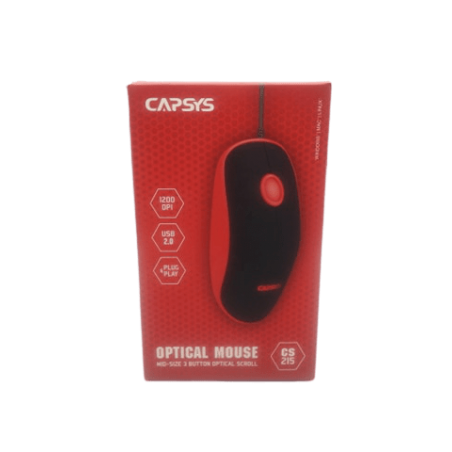 SOURIS USB LUMINEUSE CAPSYS CS215